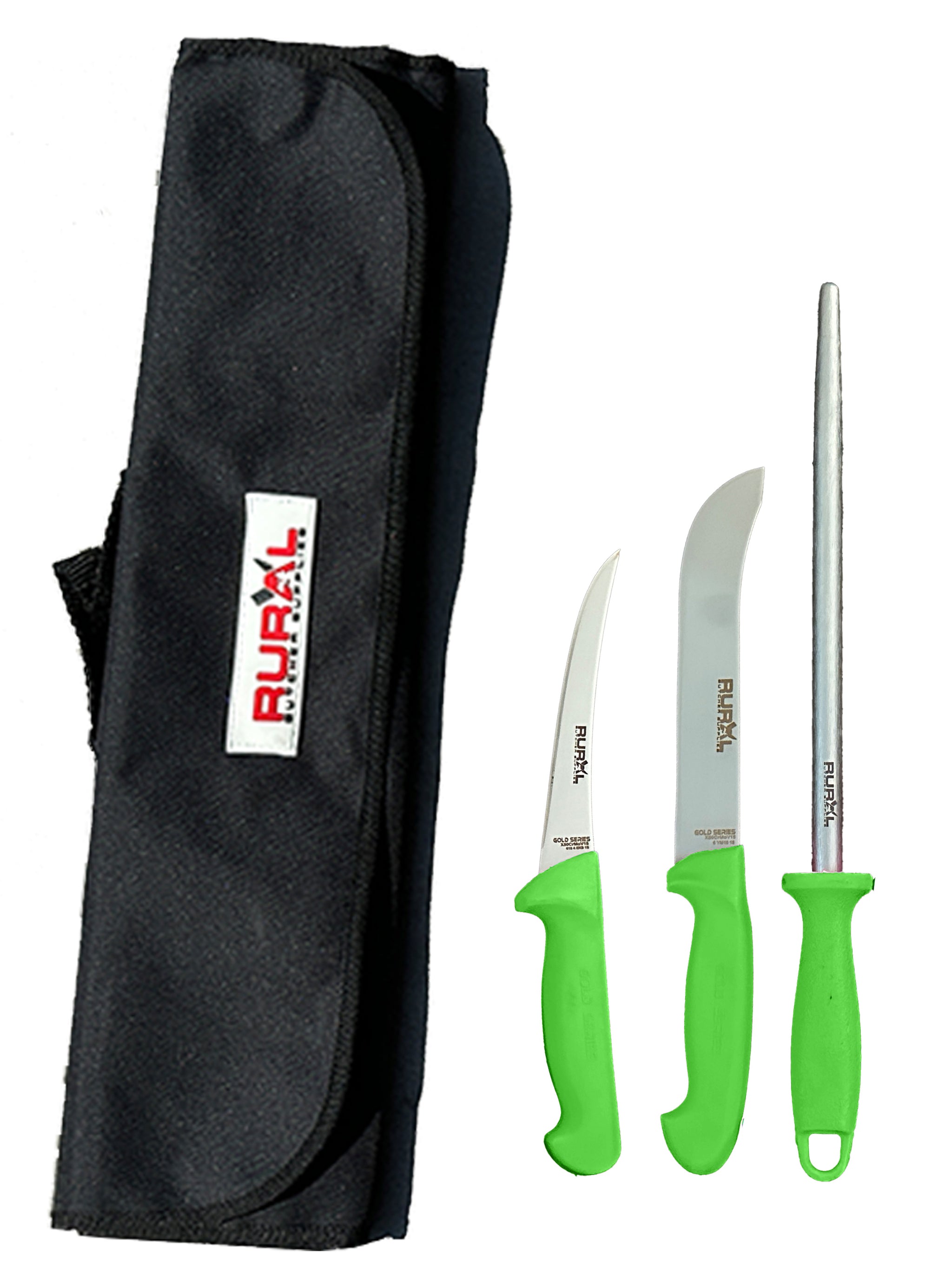 3PC Butchers Knife Set – Rural Butcher Supplies